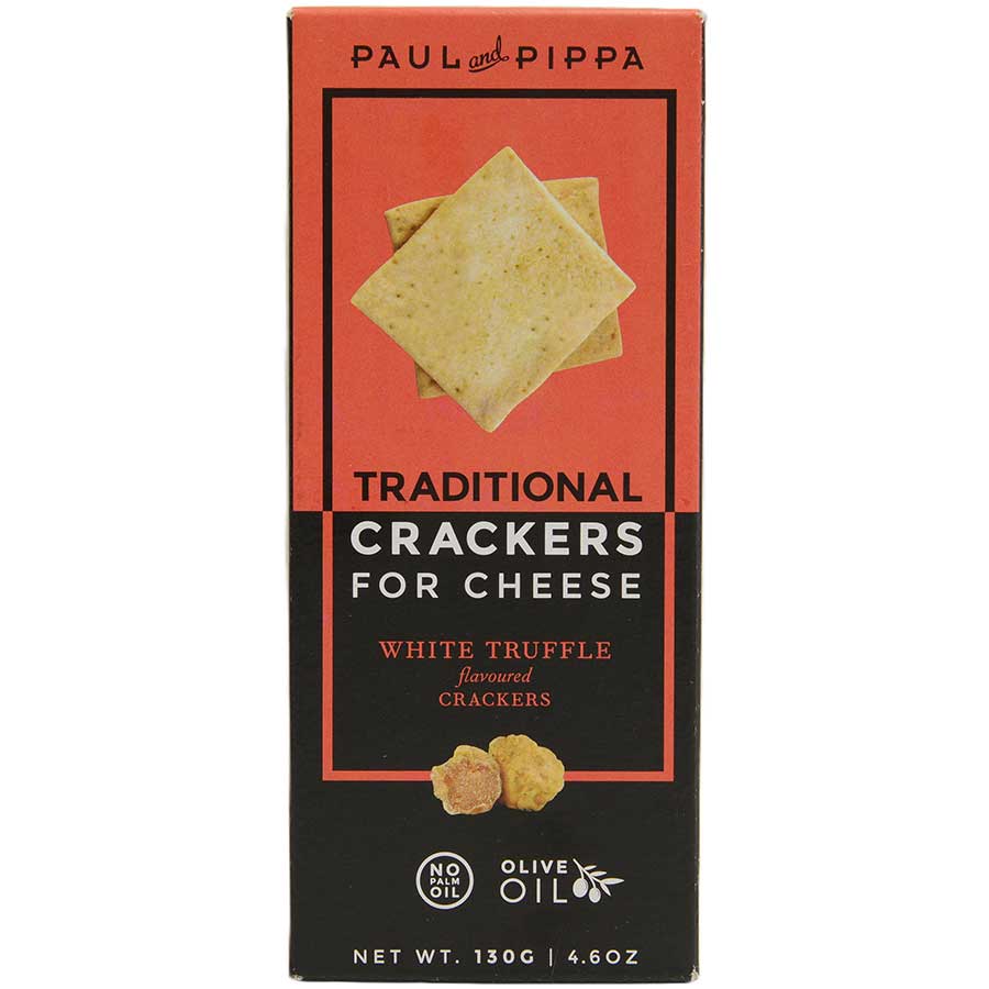 Gourmet Wholesaler - Traditional White Truffle Flavored Crackers